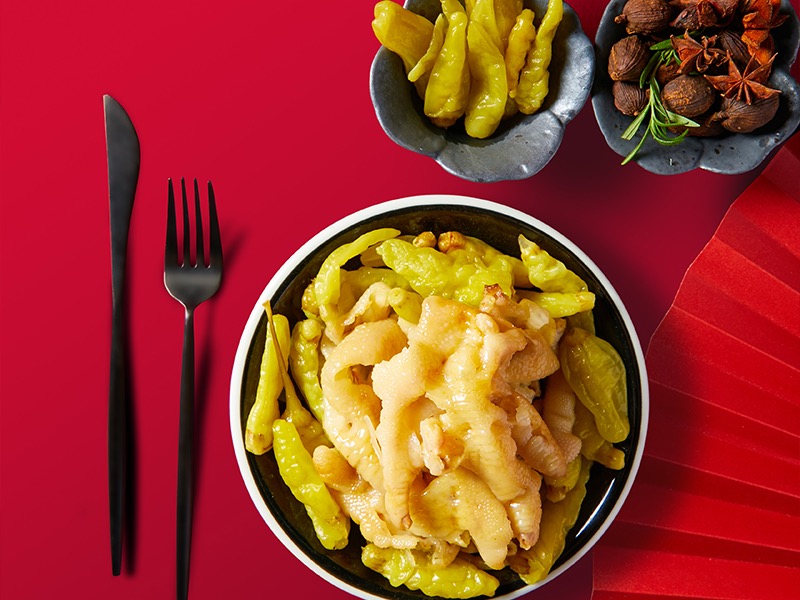 山椒脱骨凤爪 x JOY·OU_集欧视觉-站酷ZCOOL