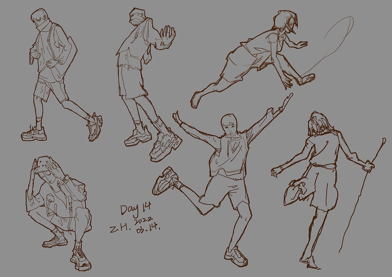 #速写60天挑战赛# day14_Heng3D-站酷ZCOOL