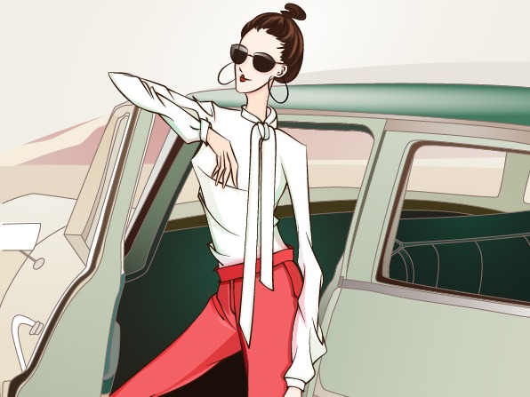 原创矢量人物_Svian梦-站酷ZCOOL