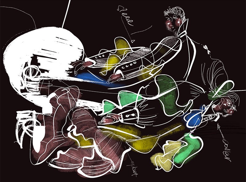 静谧花舞_源源Gabriel-站酷ZCOOL