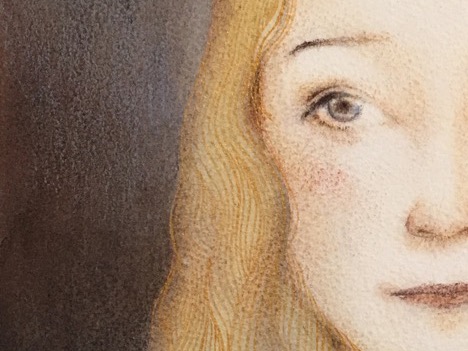 金发少女_昕瞳ZHOU-站酷ZCOOL