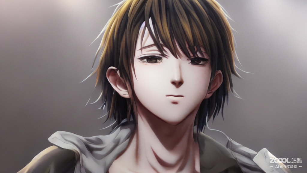 #AI创作实验室#忧郁男子_设计尸李杭-站酷ZCOOL