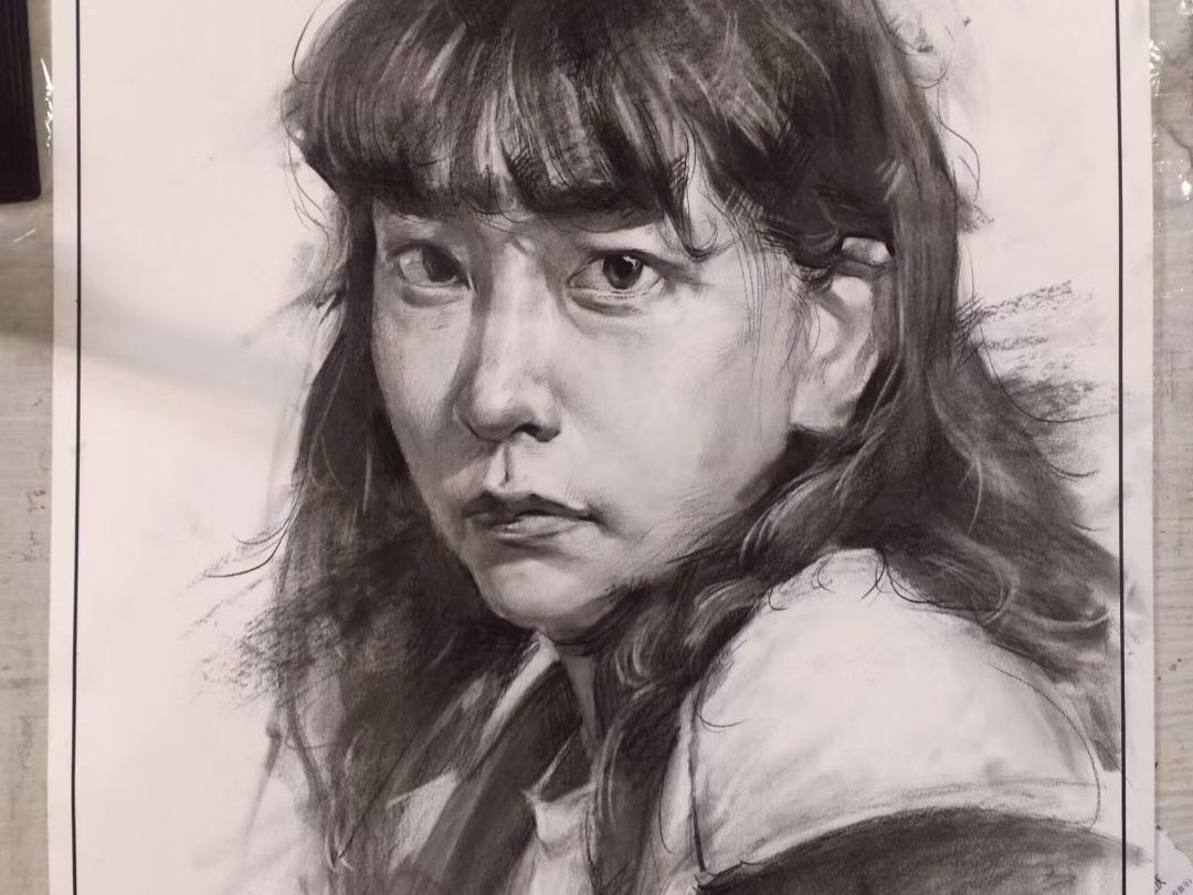 素描基础练习_黑咖手绘素描头像-站酷ZCOOL