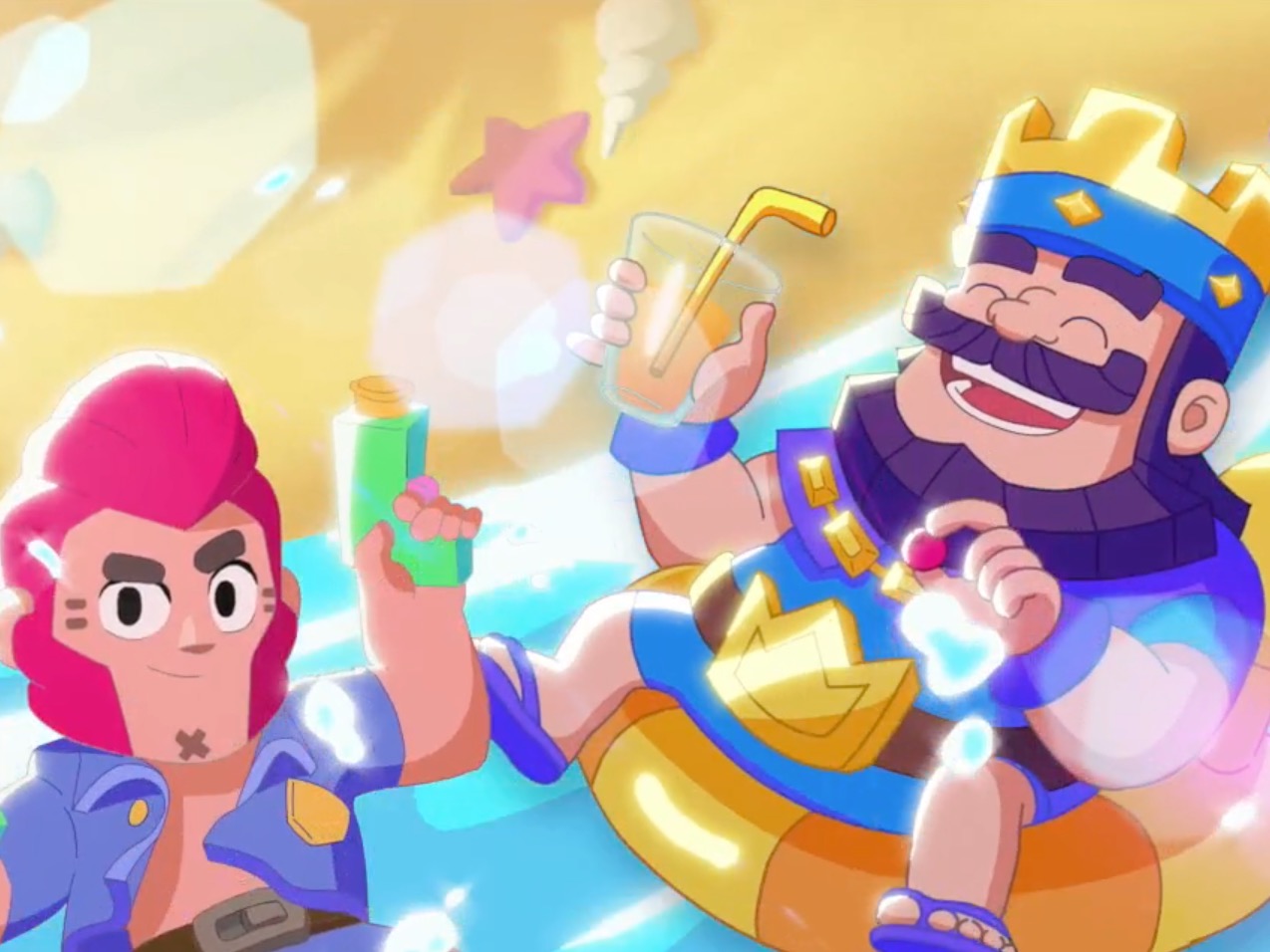 【Supercell】缤纷夏日线下活动宣传片_星河慢艇-站酷ZCOOL