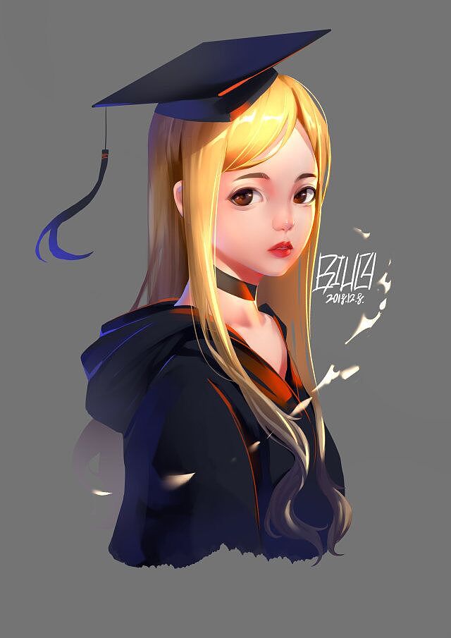 日韩漫画班-学员作品_插画师凡髙nine-站酷ZCOOL