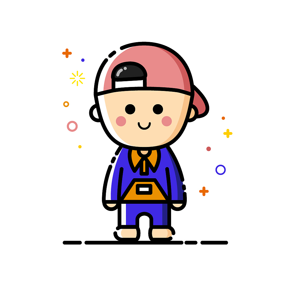 MBE风格人物_Wayne丶21-站酷ZCOOL