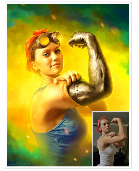 超级经典的PS作品，据说点好评的都能拥有这么高超的水平！_UI小牧-站酷ZCOOL