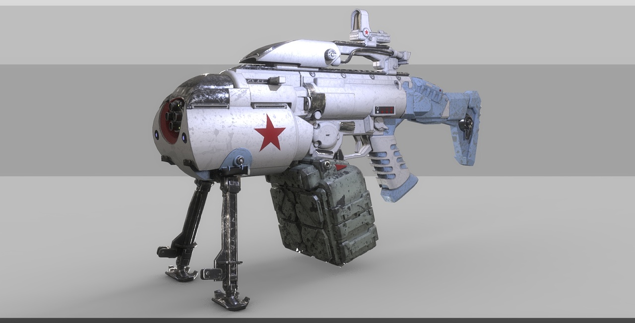 EVO3MigSMiG风暴米格Sub Minigun|插画|游戏原画|azgcz - 原创作品 - 站酷 (ZCOOL)