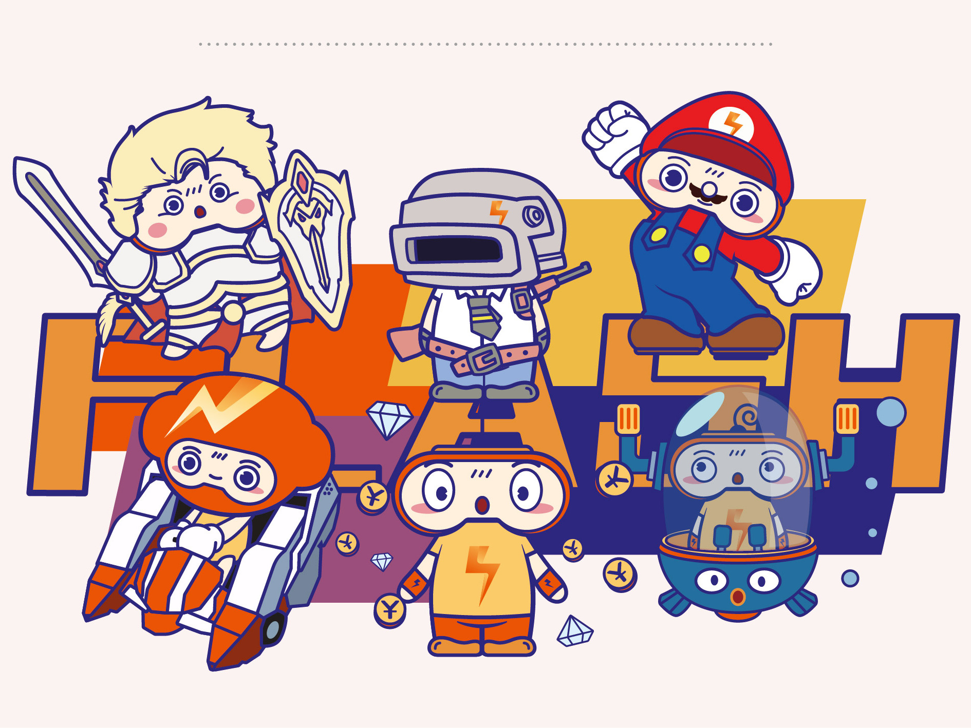 闪光-VI（游戏）_clova9-站酷ZCOOL