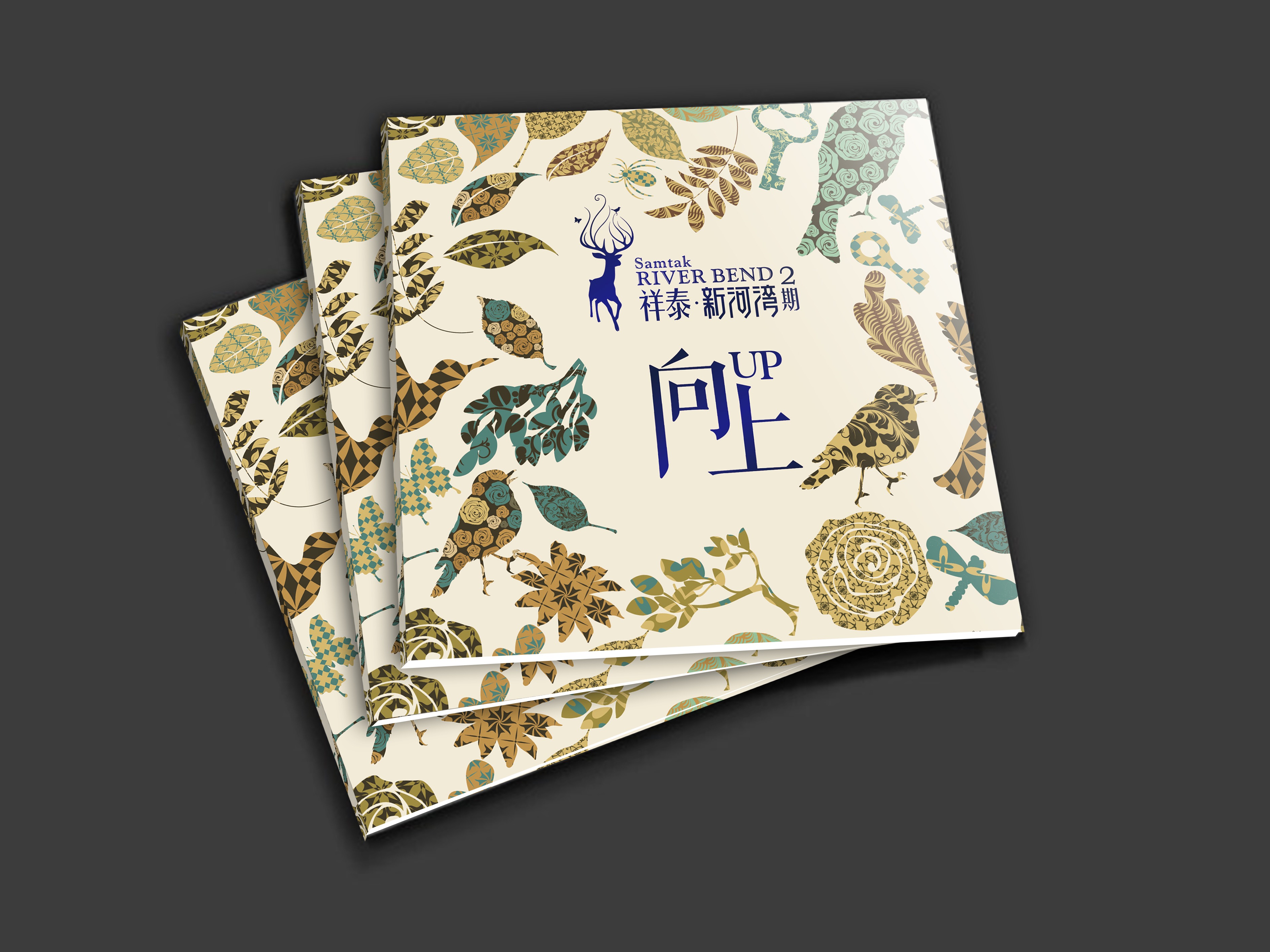 2013年楼书风格胚（使用了部分手绘元素）_伽蓝蛮-站酷ZCOOL