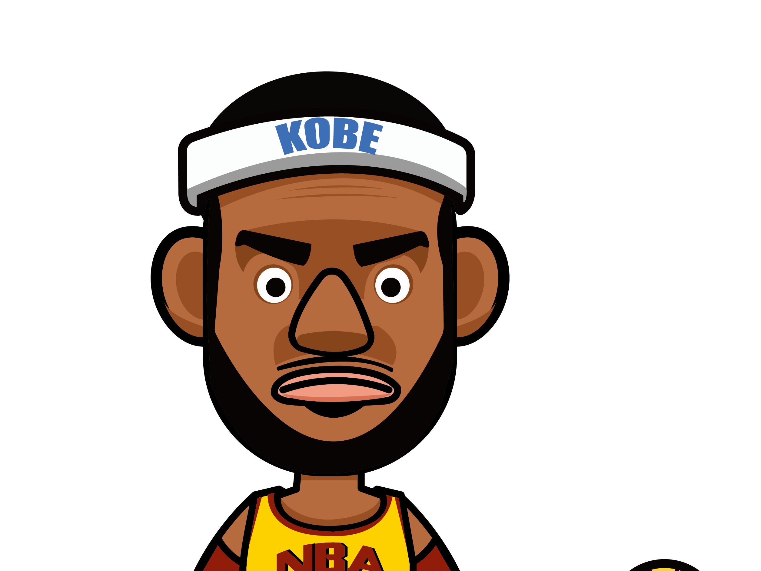 NBA球星玩偶形象_耿耿爱吃肉-站酷ZCOOL