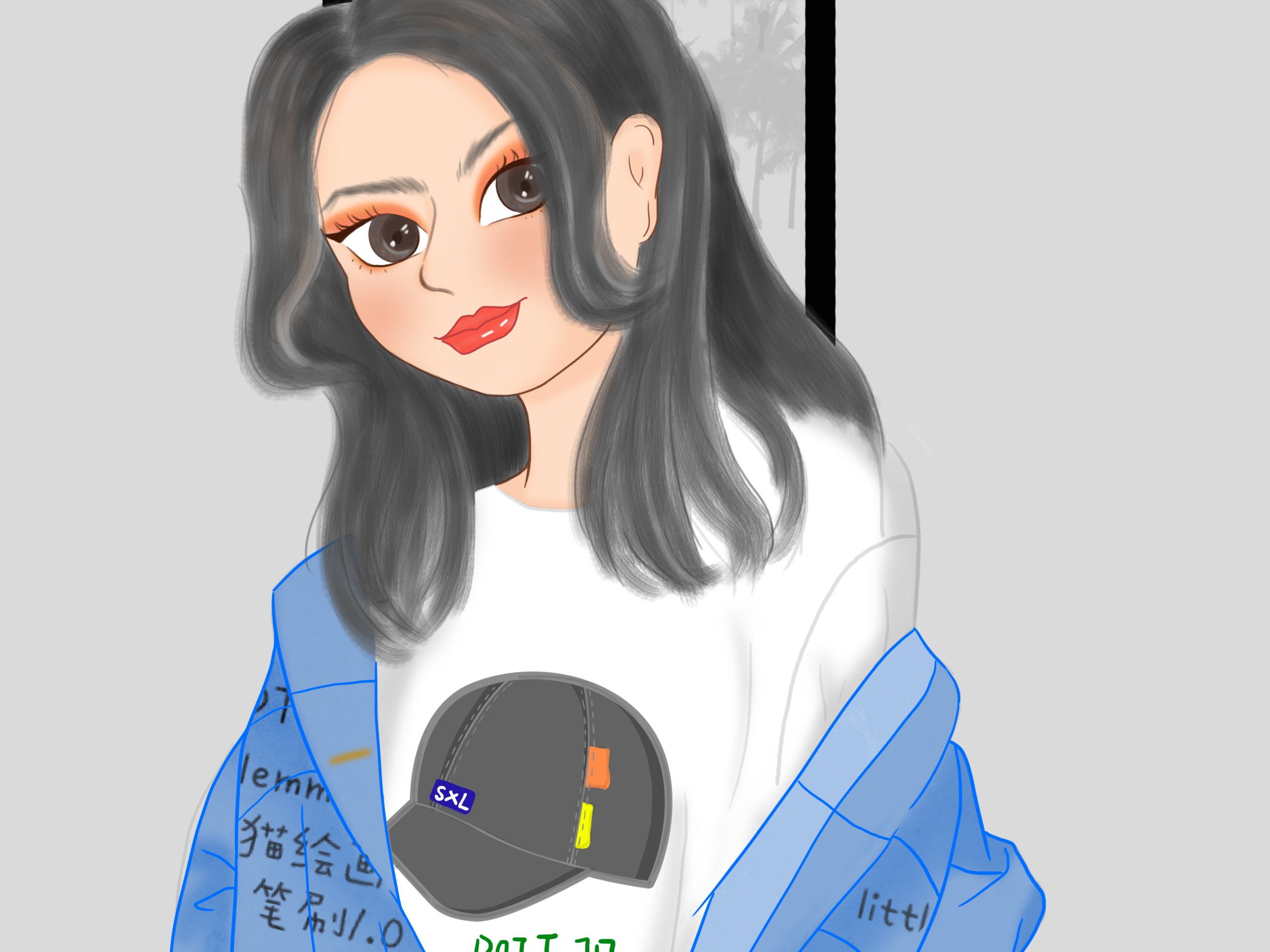 酷酷的少女_HAPPYCHENCHEN-站酷ZCOOL