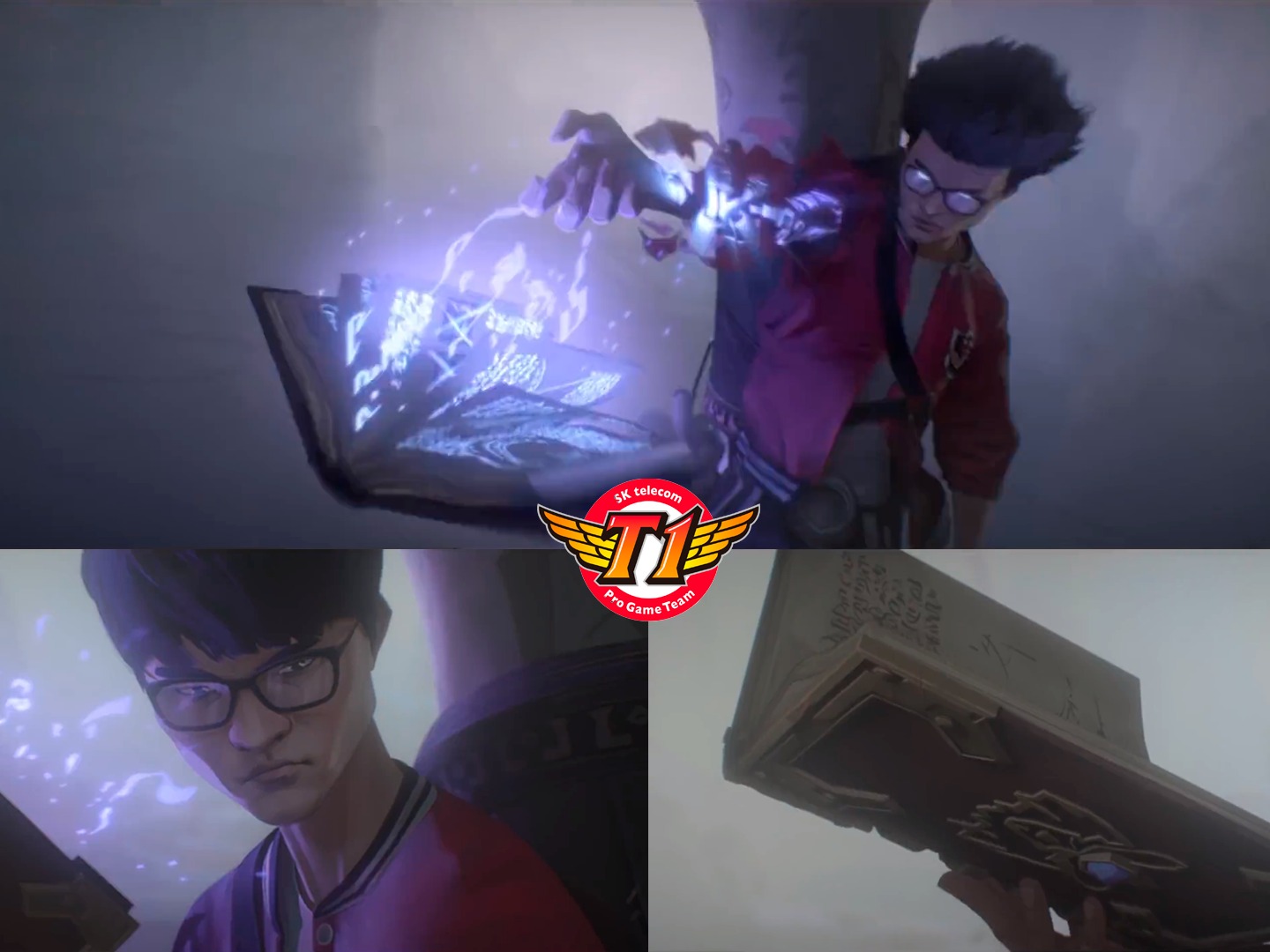 LOL S8 SKT Faker 壁纸_密斯-站酷ZCOOL