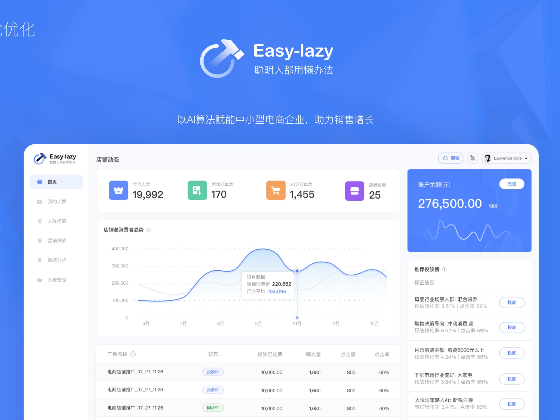 Easy-lazy CRM 视觉交互优化_设即便-站酷ZCOOL