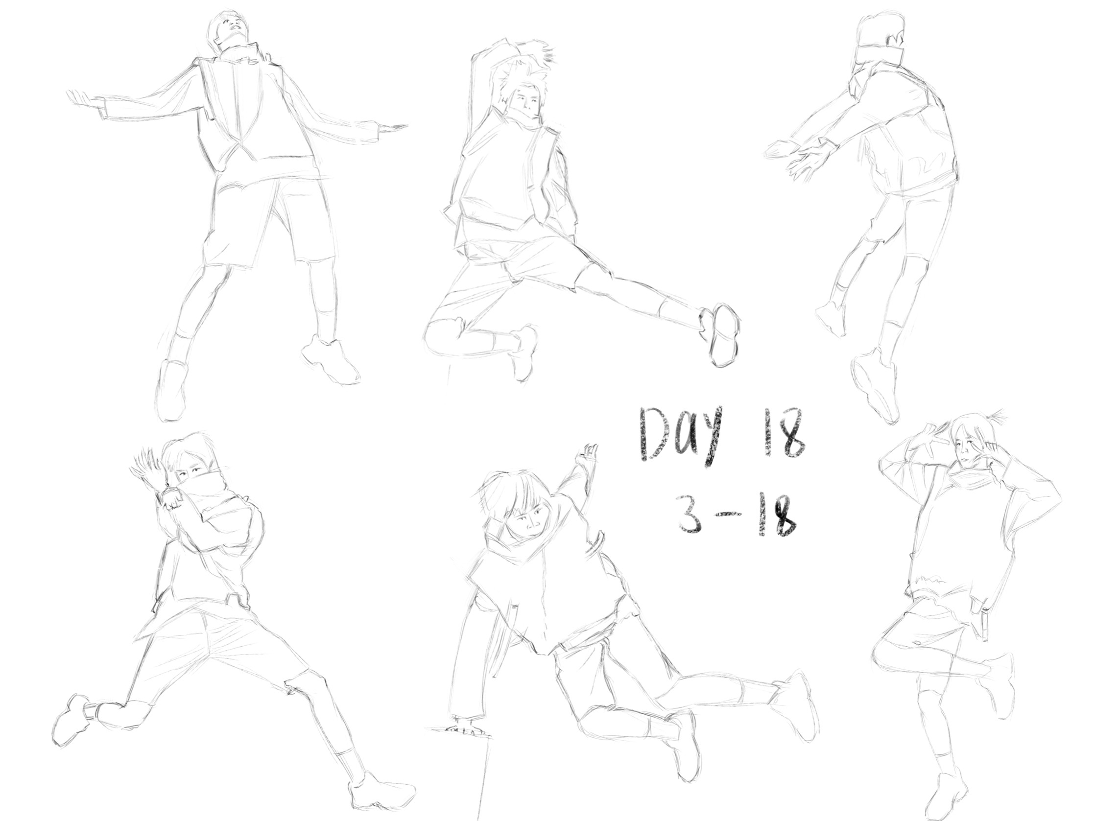 #速写60天挑战赛#Day 18@速写班长_s笨笨猪-站酷ZCOOL