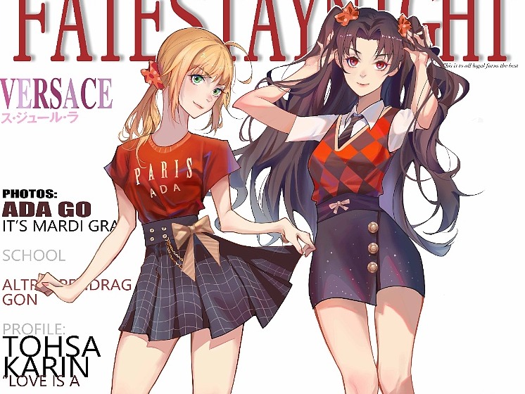 fate，立绘_素材网站_图片免费下载-ZCOOL站酷