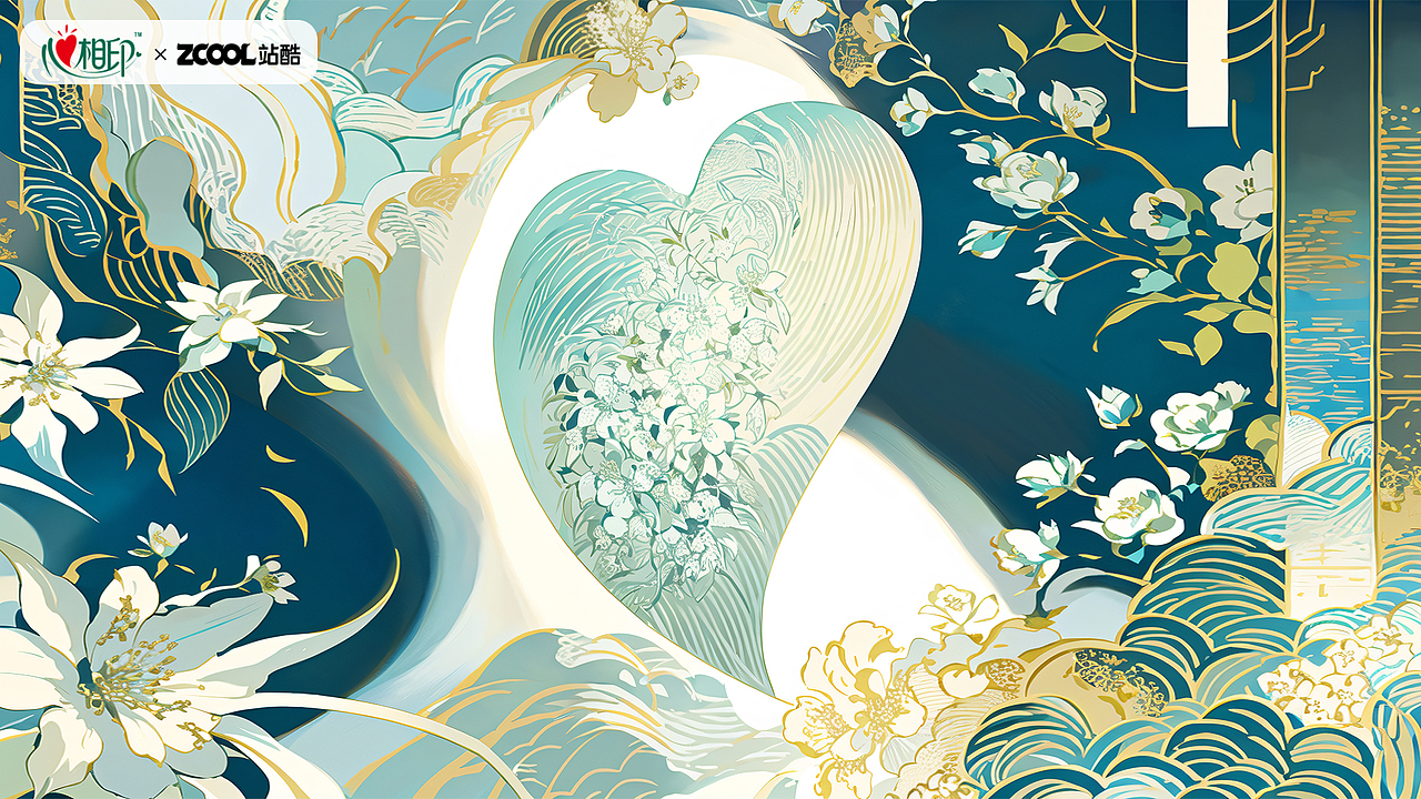 心相印——《心相印云相随》_INITIAL_C-站酷ZCOOL
