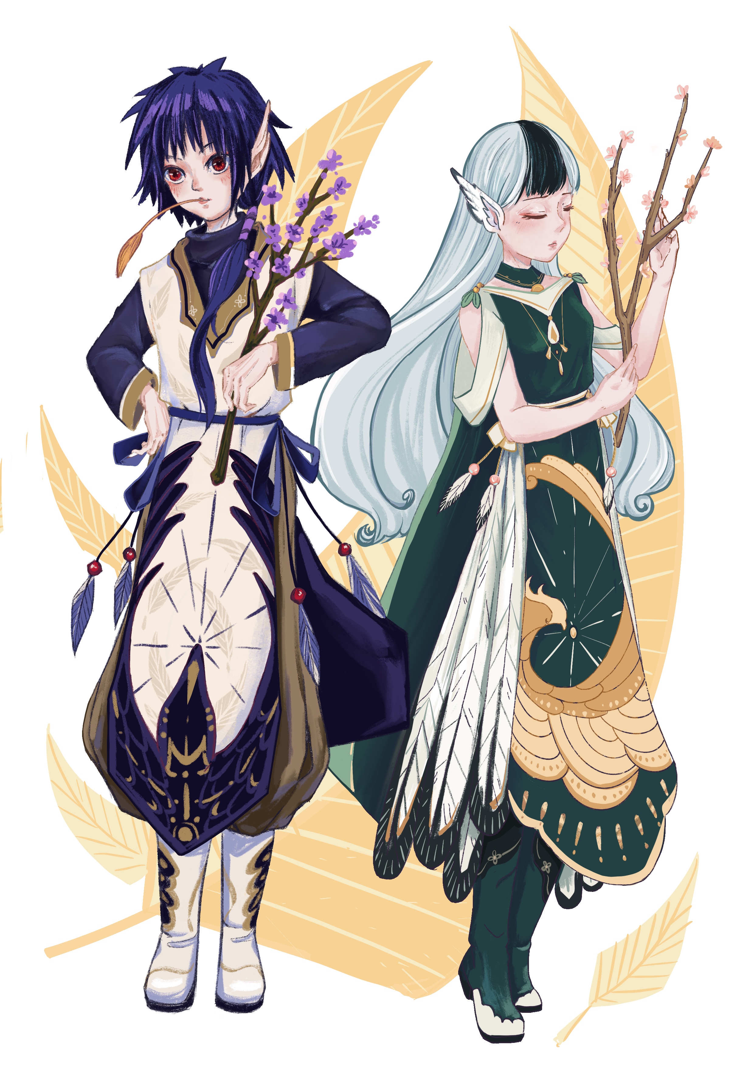 雀仙系列_EI_KI-站酷ZCOOL