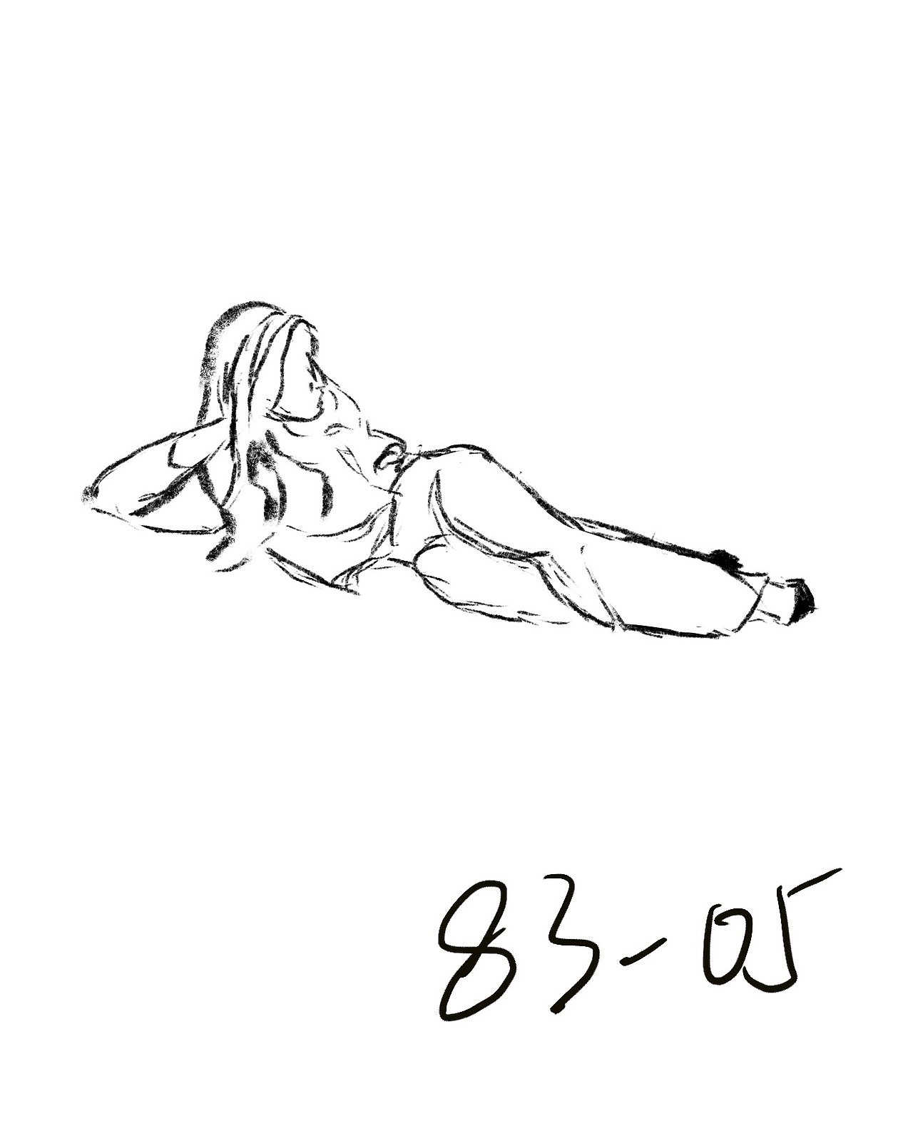 #速写60天挑战赛# DAY42@速写班长 _焦香烤鸭-站酷ZCOOL