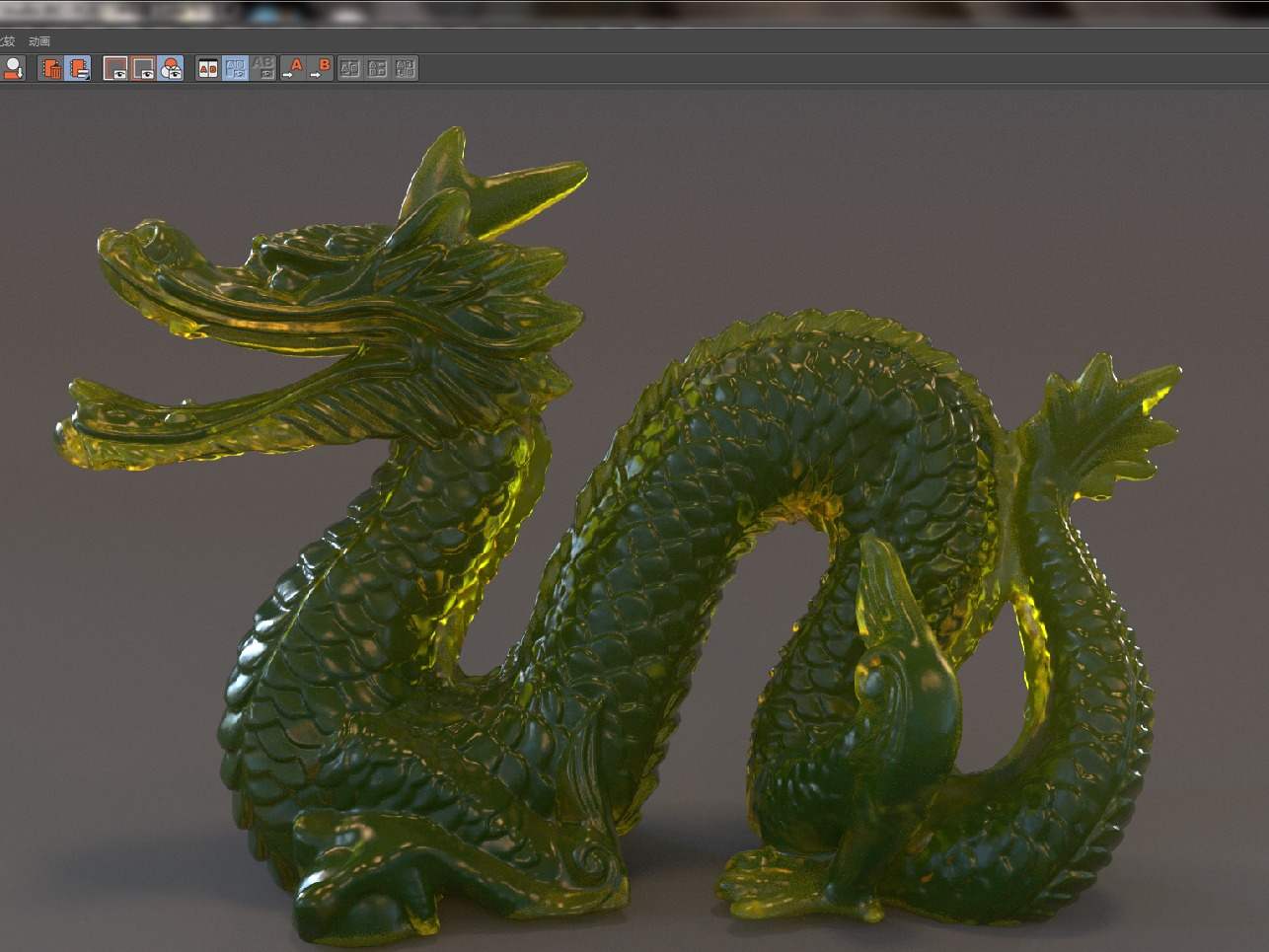 RedShift & C4D，SSS材质测试。_guihongwei-站酷ZCOOL
