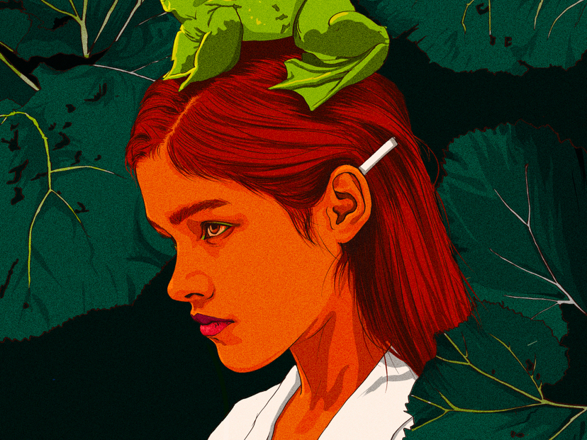 插画 森林公主_木雨_Ray-站酷ZCOOL