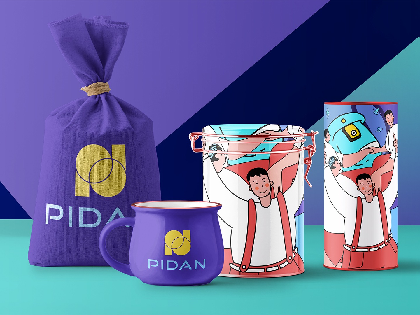 PIDAN │ 品牌设计_霄鹏XiAOPENG-站酷ZCOOL