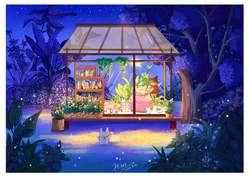 魔法少女夜游记_陈懒vvvv-站酷ZCOOL