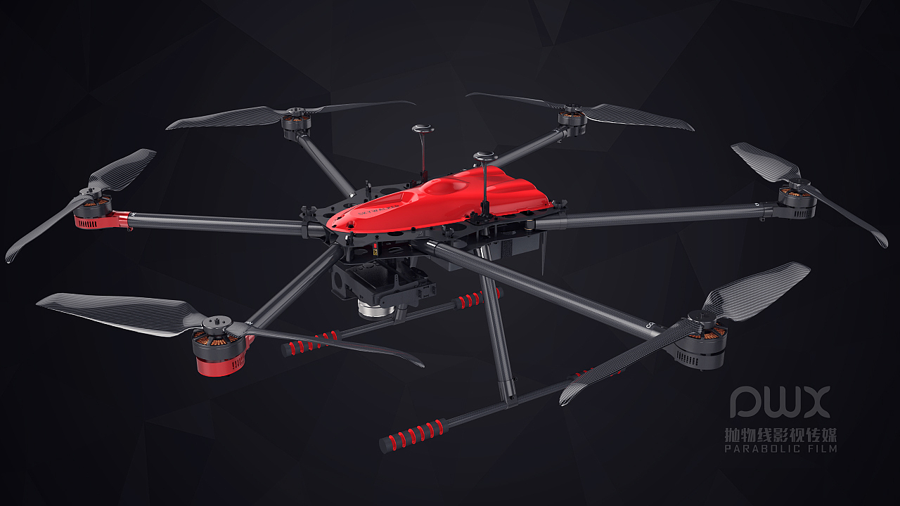 抛物线影视|skywalker--X60无人机三维产品动画|三维|动画/影视|pfstudio_原创作品-站酷ZCOOL