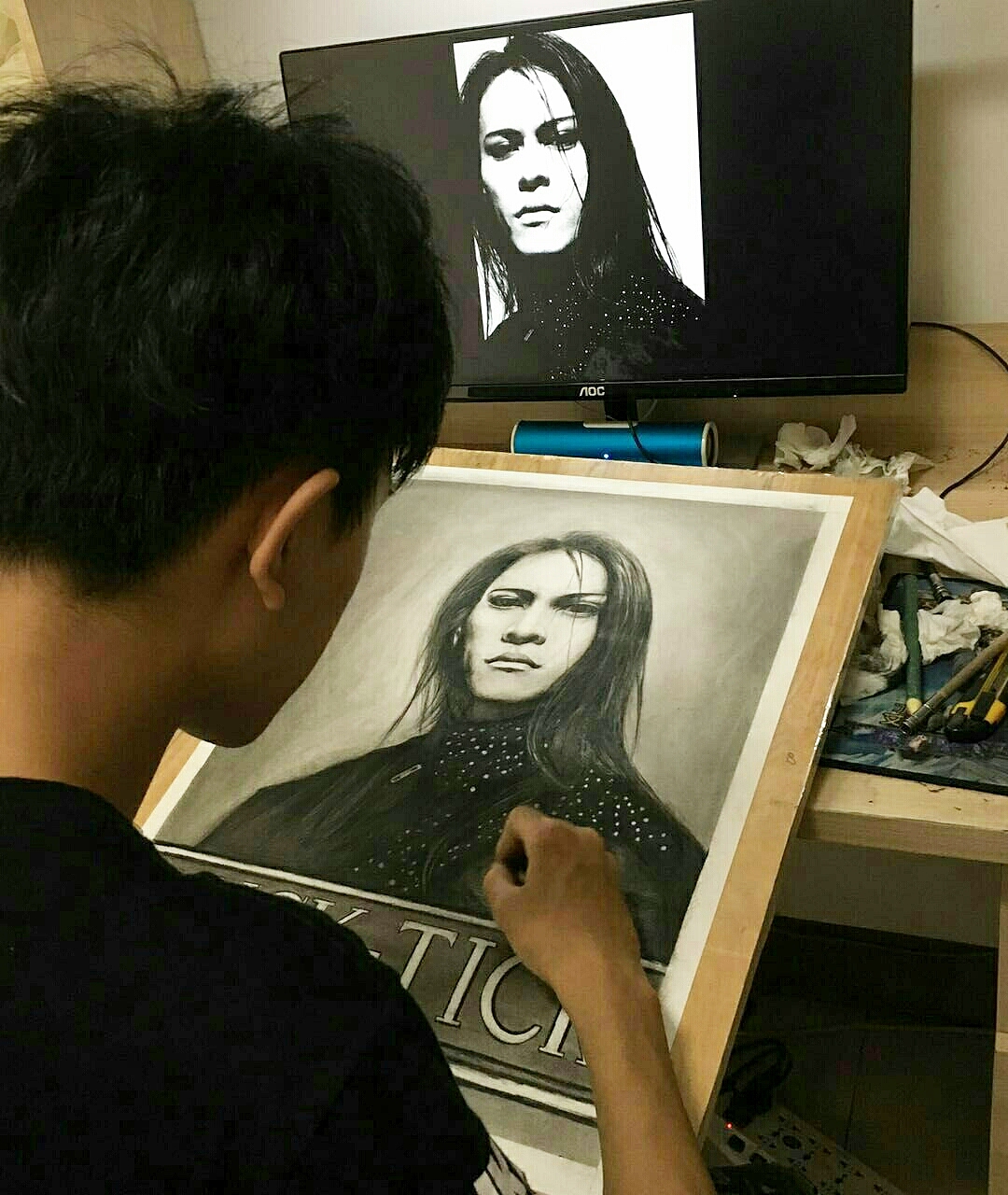 素描——Buck－Tick 樱井敦司_豪仔27-站酷ZCOOL