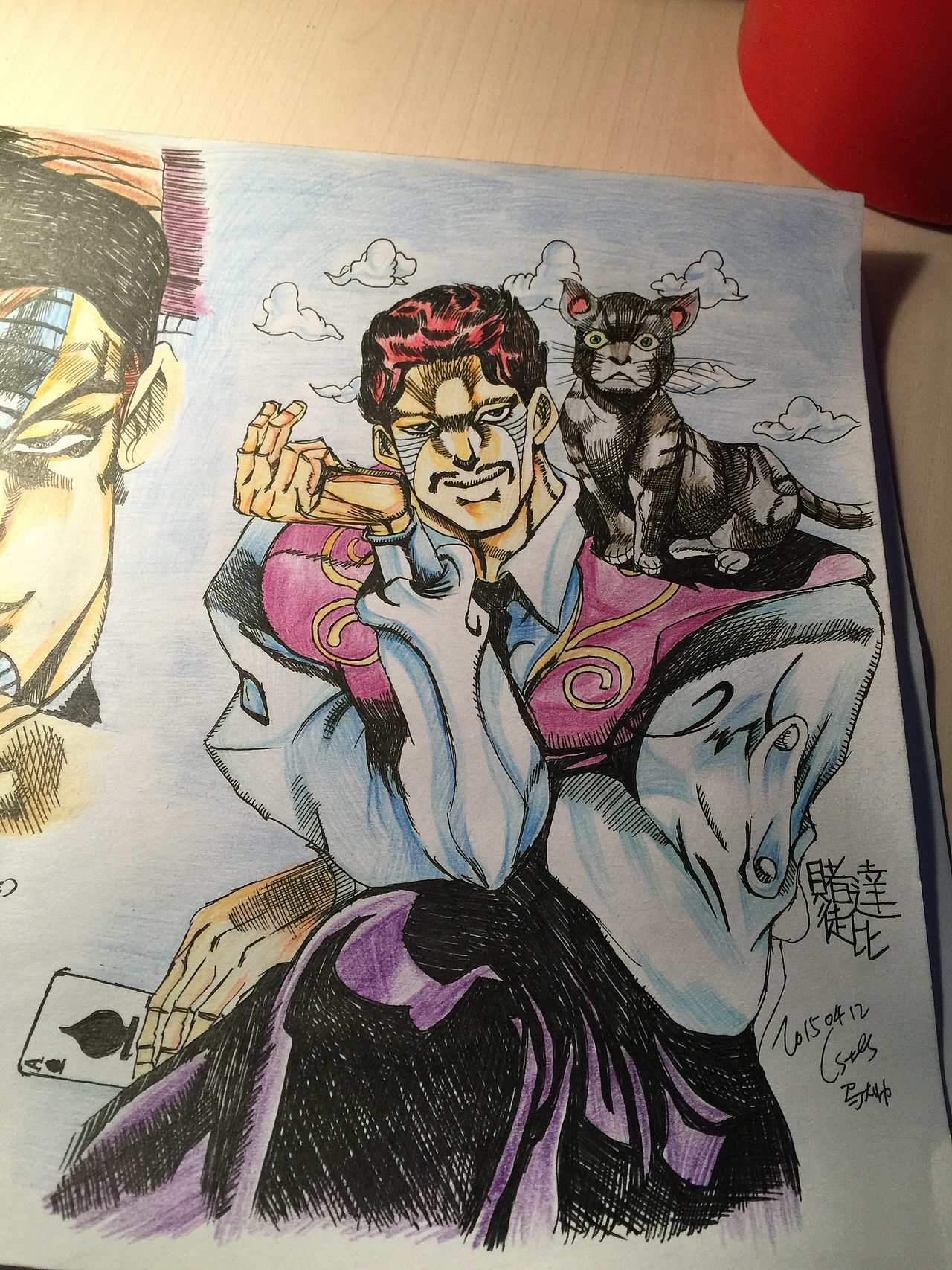 JOJO奇妙冒险 临摹手绘~_ULING飔-站酷ZCOOL