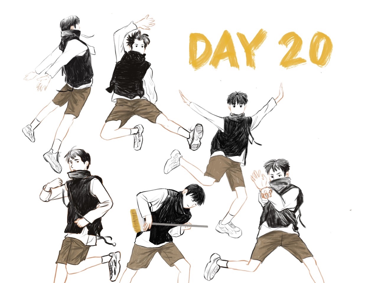 #速写60天挑战赛#Day20@速写班长 _Morixxxd-站酷ZCOOL