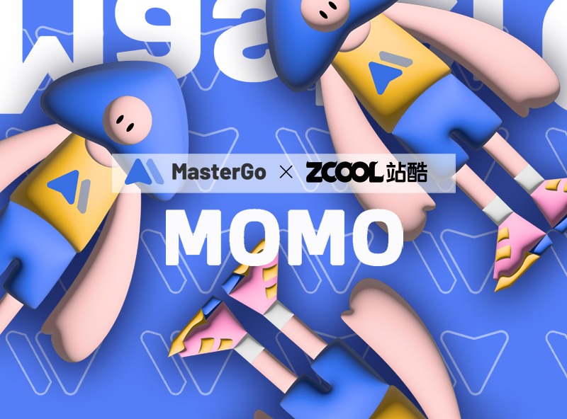 MasterGo IP形象设计-I'm MOMO_章鱼恶霸Xi-站酷ZCOOL
