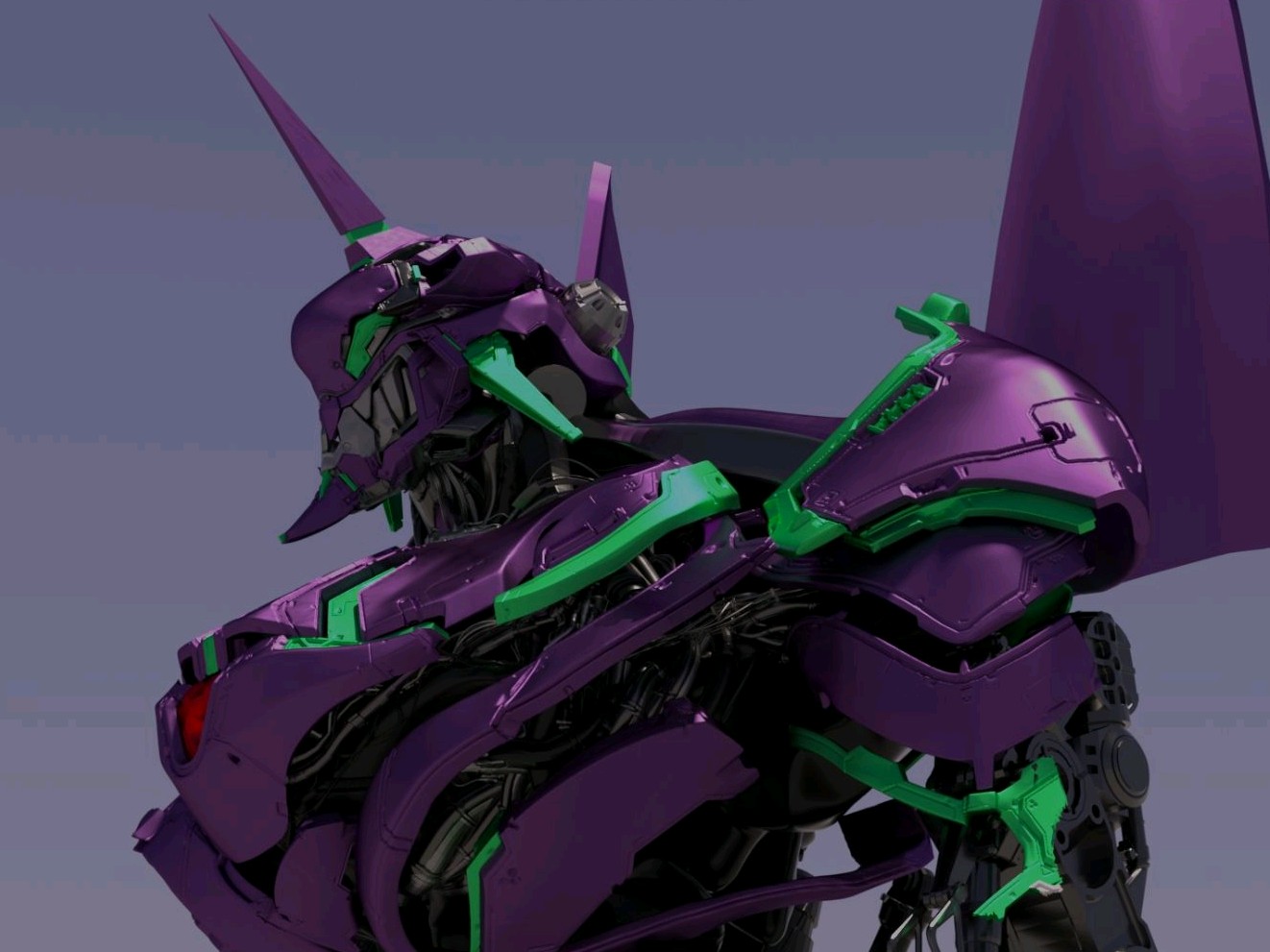 《EVA初号机》_Grinxiang-站酷ZCOOL