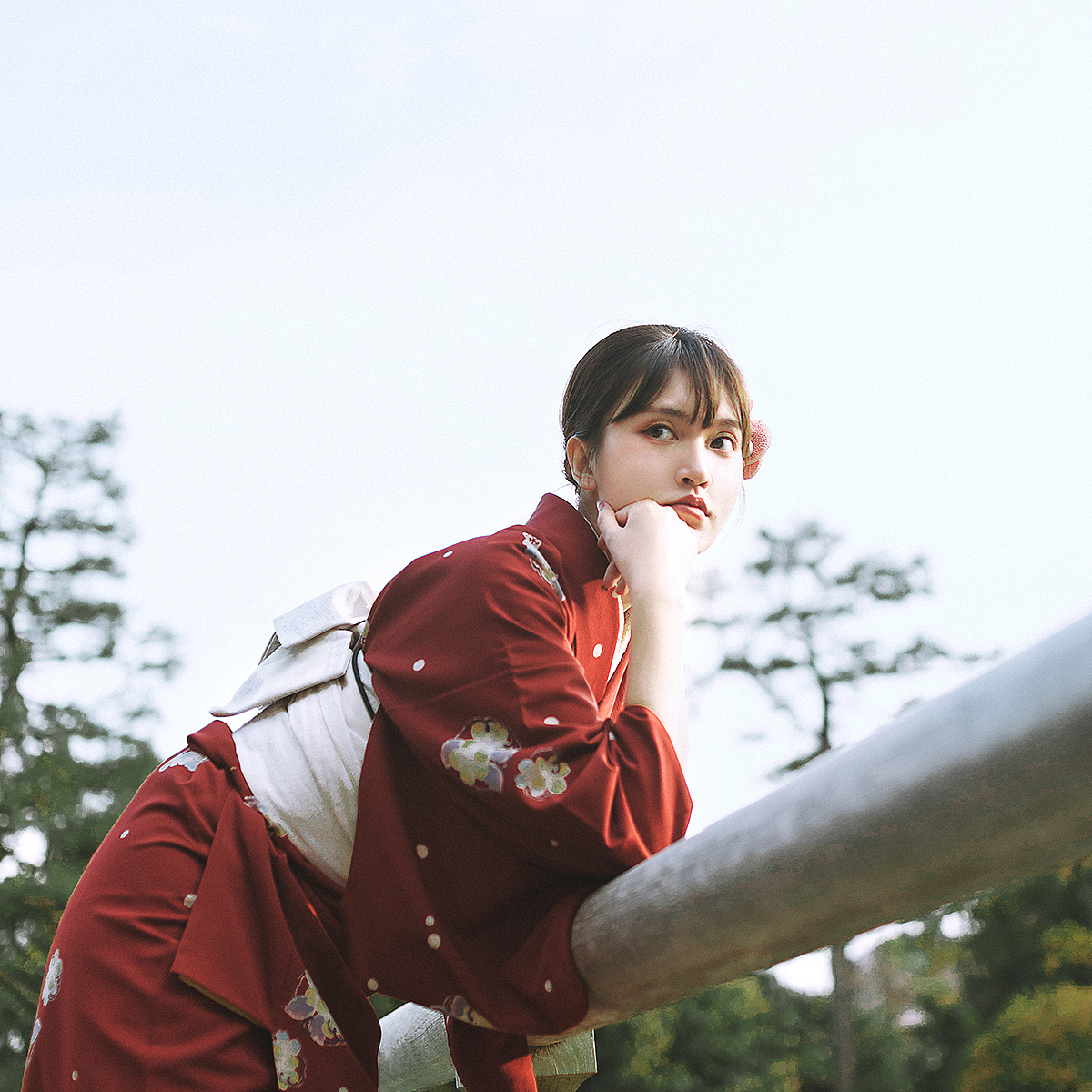 红色和服_谷小白Guuugu-站酷ZCOOL