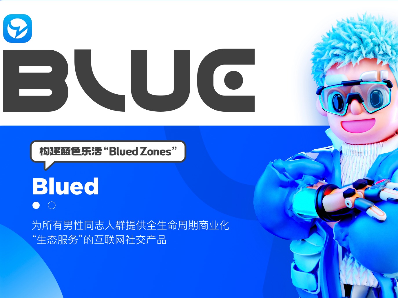 共3部分(2/3)2023作品集-BLUED 语音房（静态作品）_独个人1-站酷ZCOOL