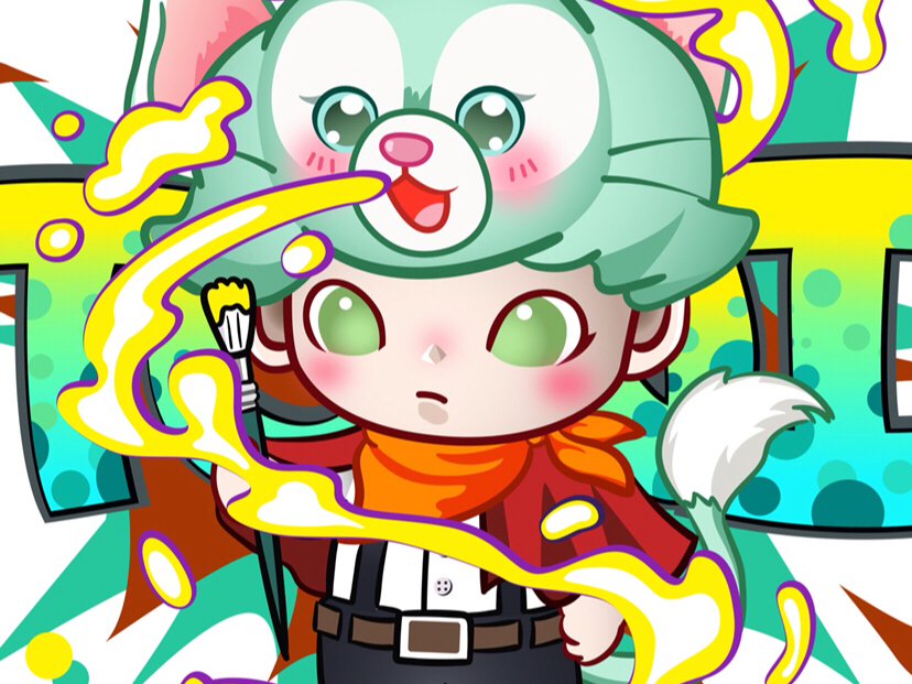 dimoo x 杰拉多尼_卤蛋717-站酷ZCOOL