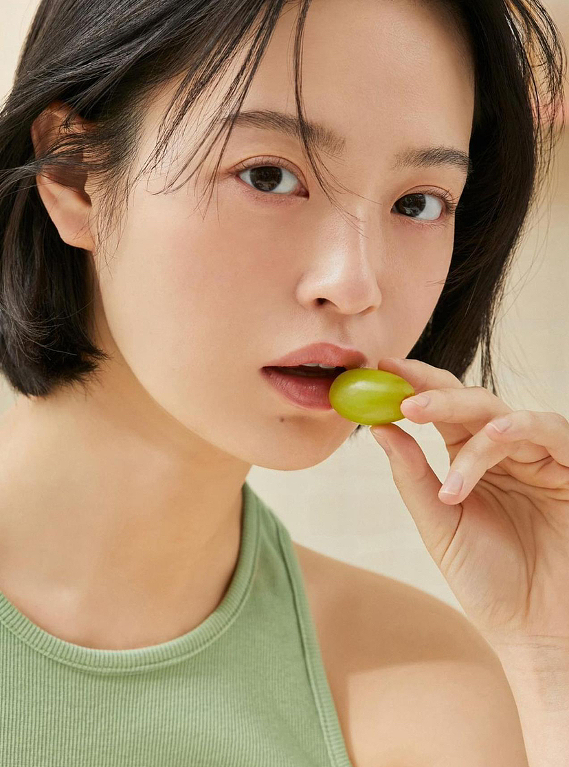 SET韩国模特：豆豆 化妆品商业拍摄_SET模特经纪公司-站酷ZCOOL