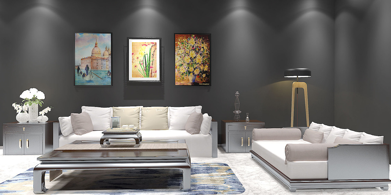 沙发效果图_LG_乐乐-站酷ZCOOL