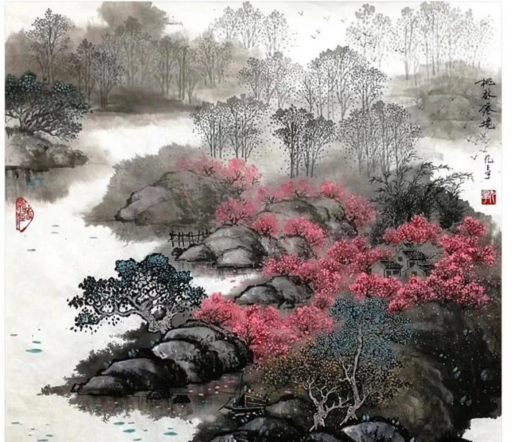 吴俊彬第232位徒弟张旭东又获得全国书画大赛金奖_吴门八雅卢德强-站酷ZCOOL