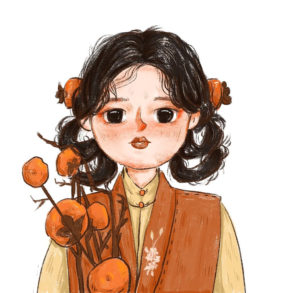 红柿少女_呆萌小甜心ye-站酷ZCOOL