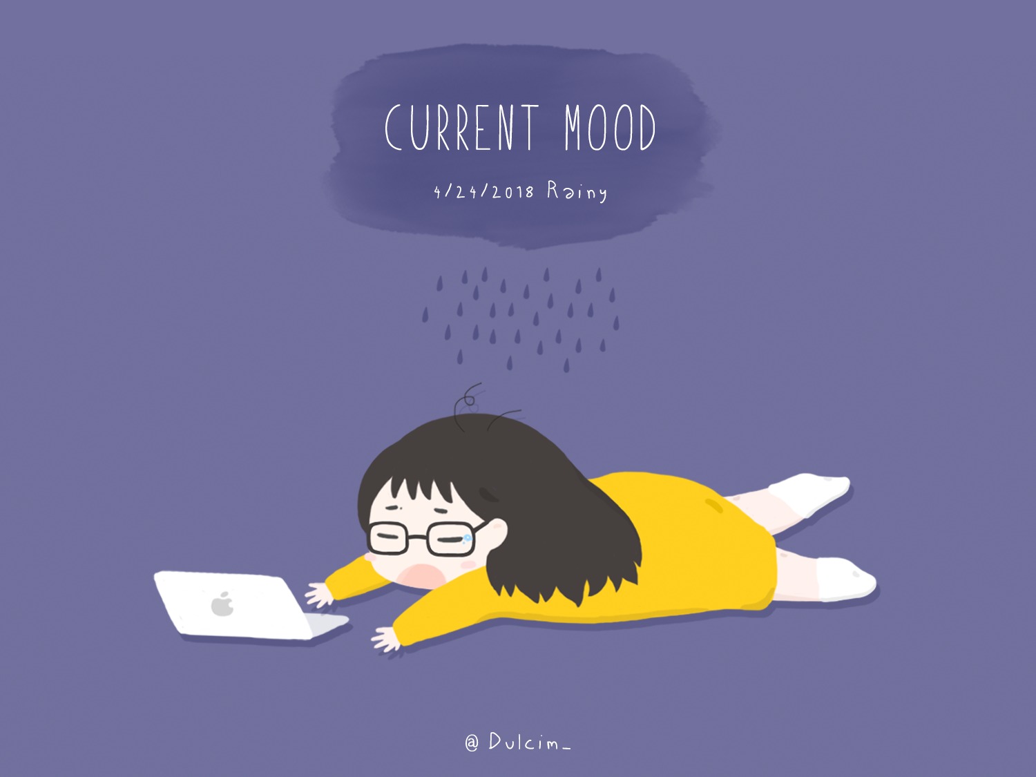 插画日记 | 2018-4-24 Rainy_嘟嘟噜_-站酷ZCOOL