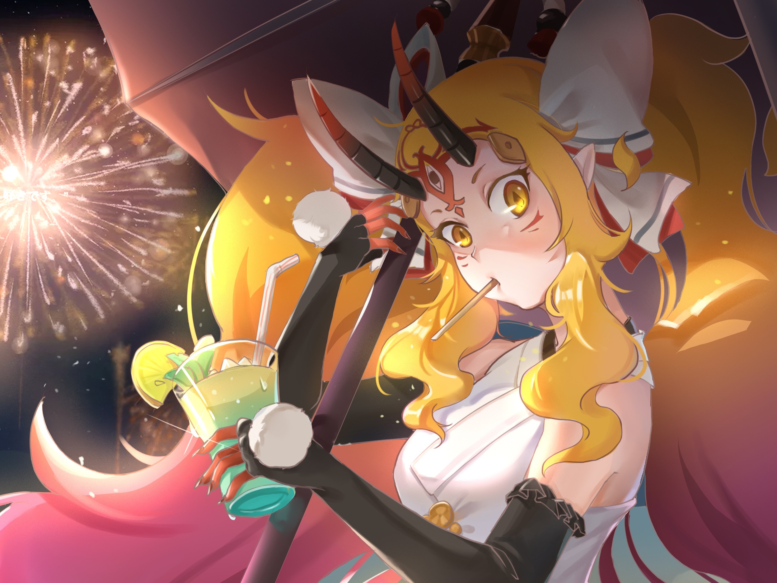 fgo泳装茨木同人_EviL祺-站酷ZCOOL