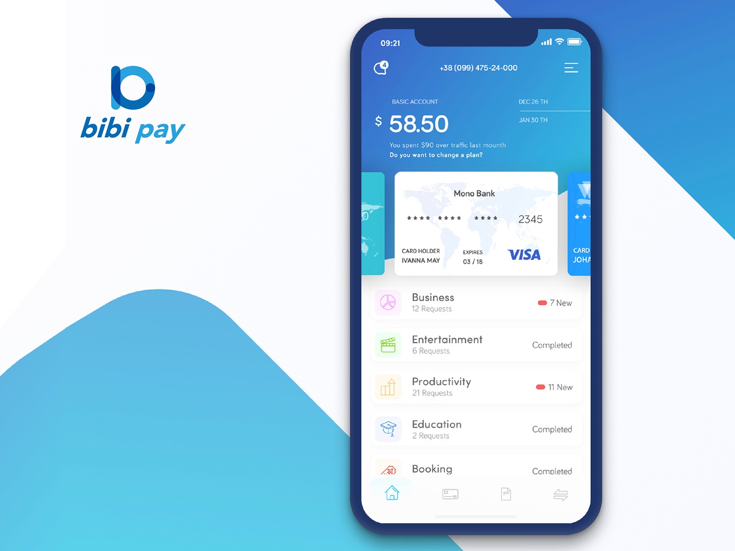 bibipay钱包 / 品牌logo设计（1）_chen1303302-站酷ZCOOL