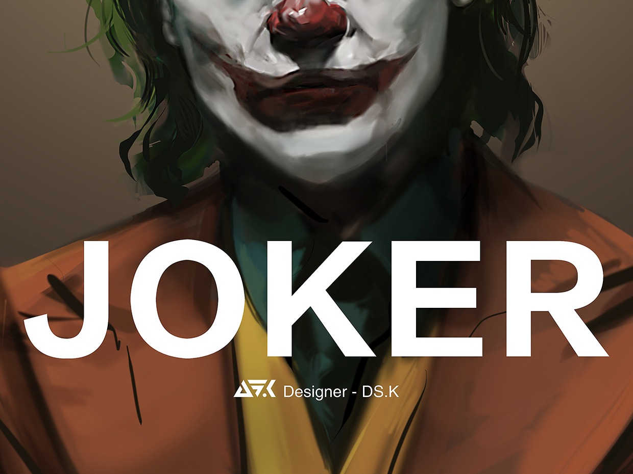 杰昆·菲尼克斯版 小丑 练习_DS丶K-站酷ZCOOL