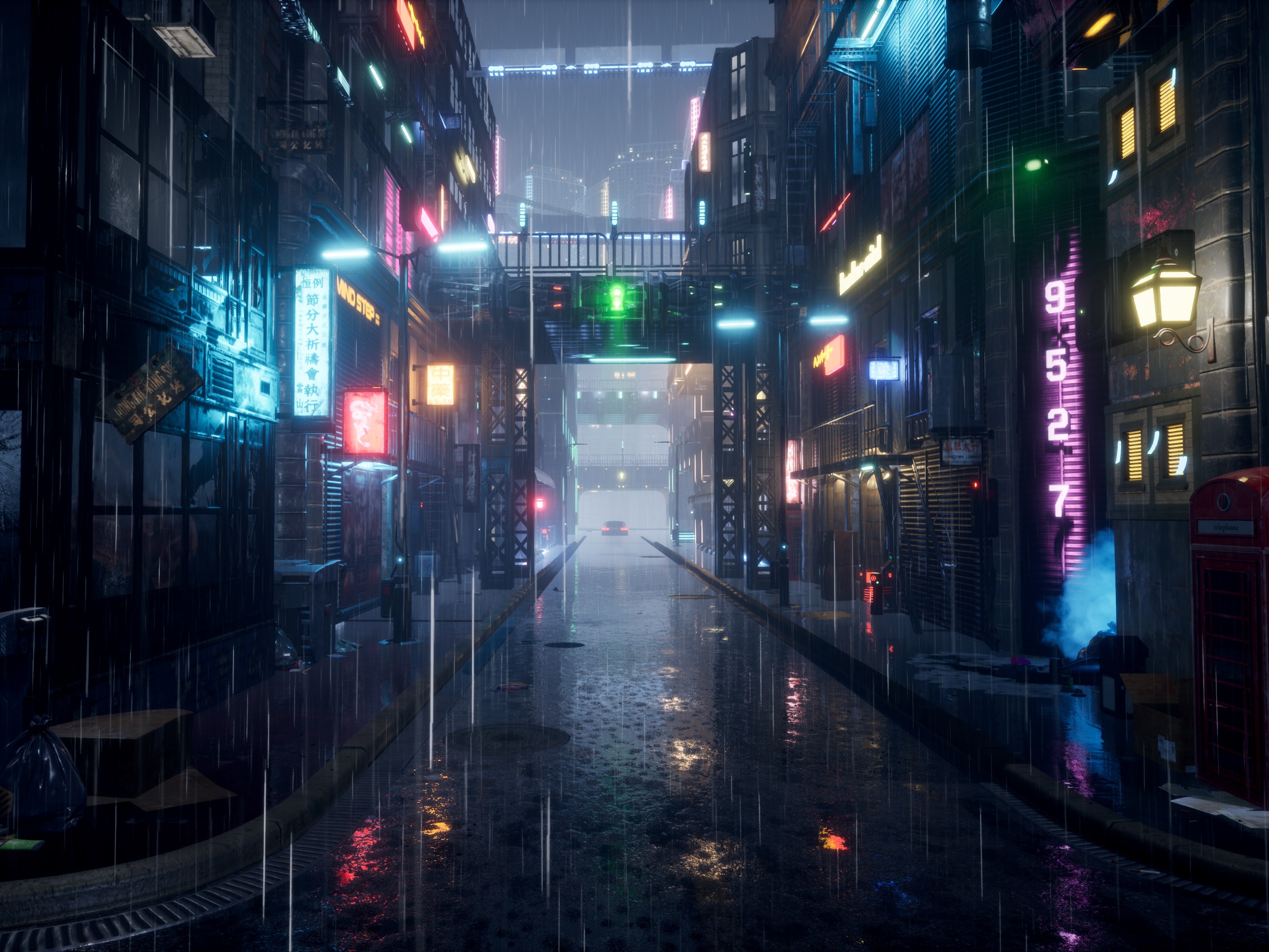 UE4赛博朋克_蘑菇小屋5386-站酷ZCOOL