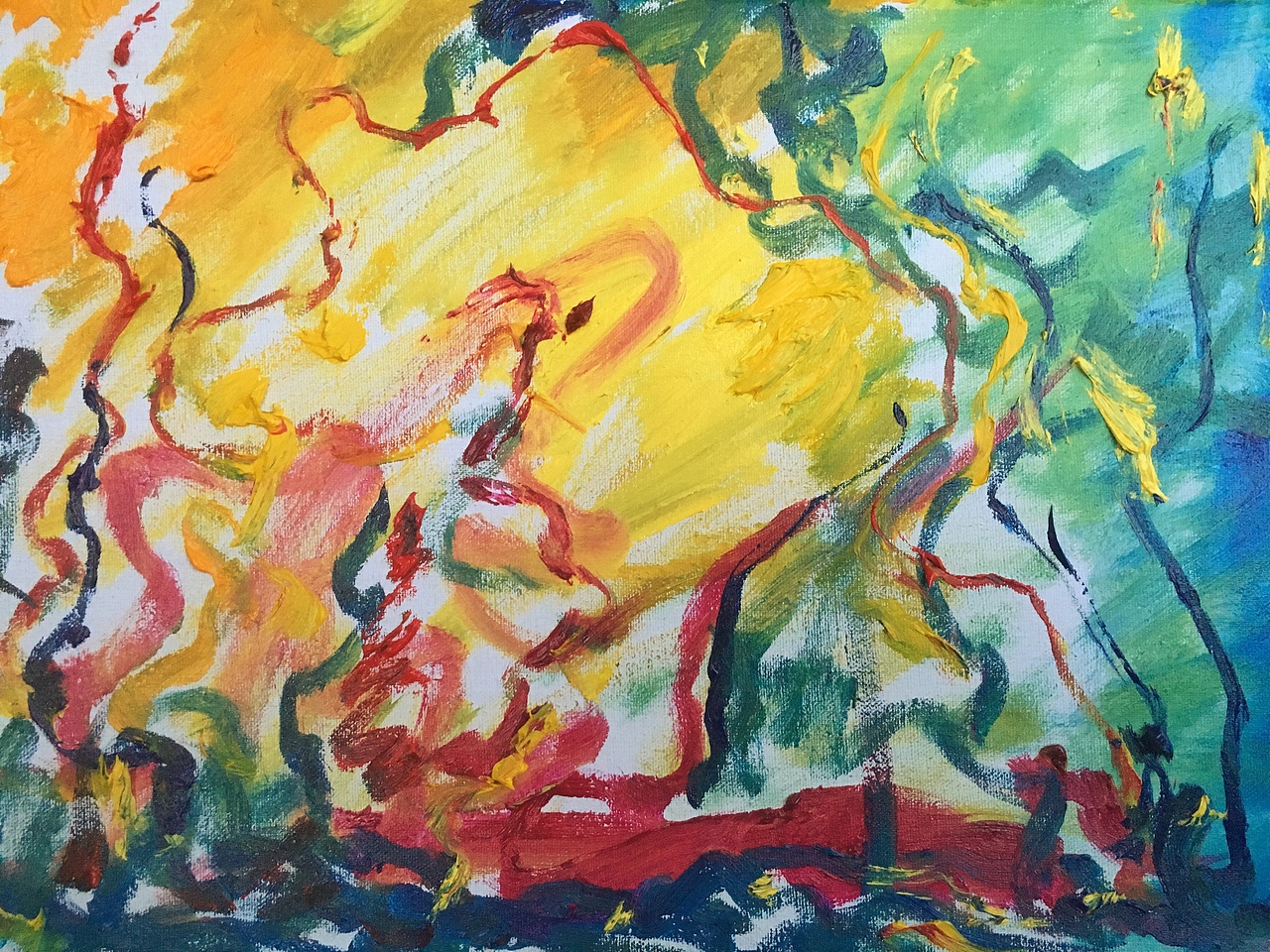 目标2000幅油画打卡——第0001幅_郑铱-站酷ZCOOL