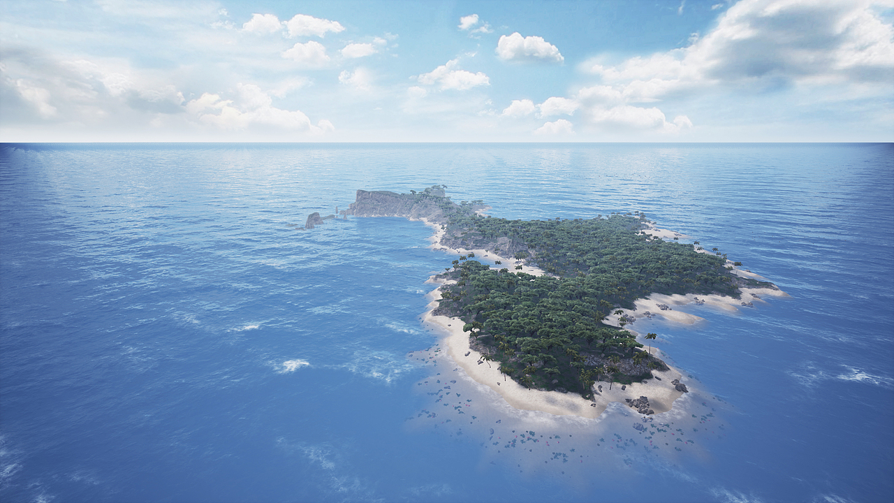 UE4岛屿_Tong仝-站酷ZCOOL