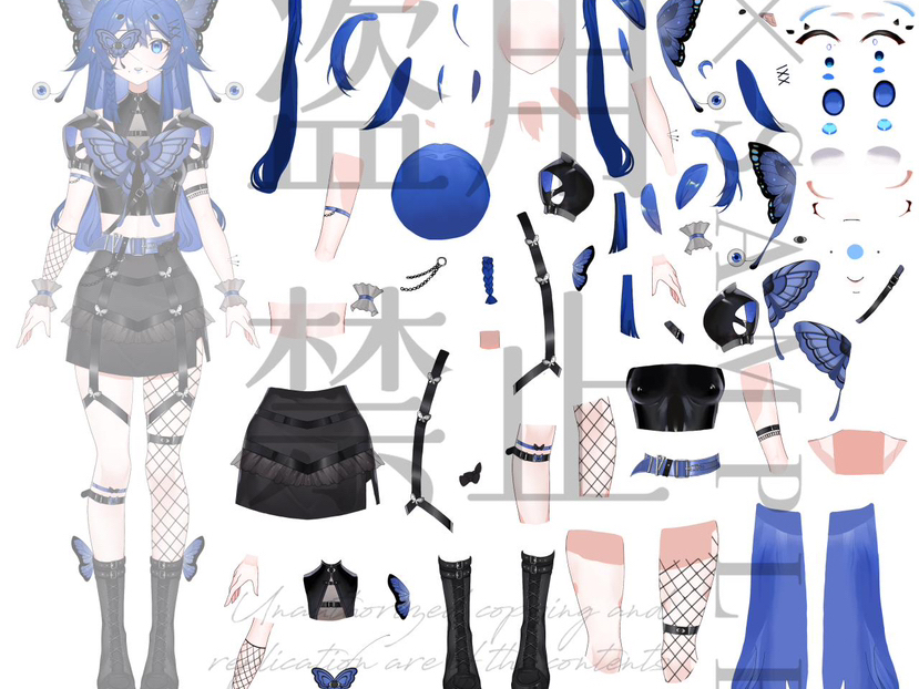 live2d拆分客单展示_BangTaCe-站酷ZCOOL