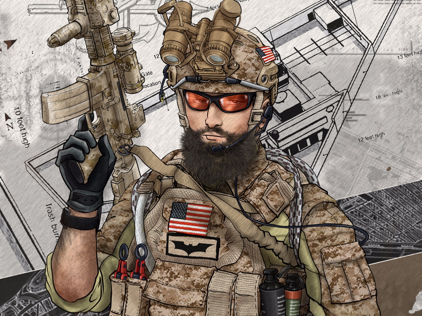 V.B.S.S of NAVY SEALS_蒸魚葱-站酷ZCOOL