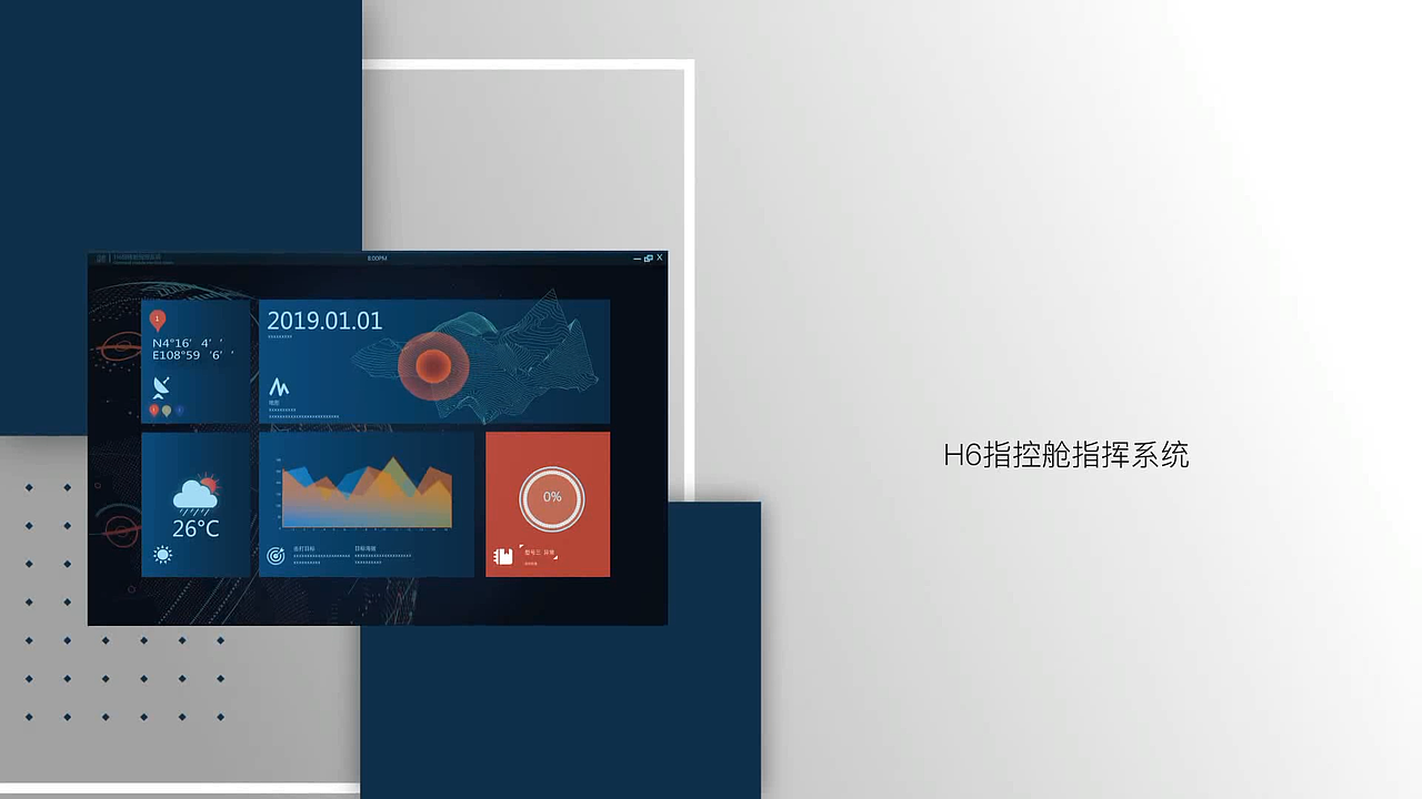 H6指挥舱指挥系统UI界面展示_鲸人设计-站酷ZCOOL